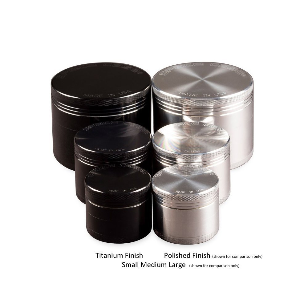 Space Case 4 Piece Medium Size Titanium Grinder - Review and Discount